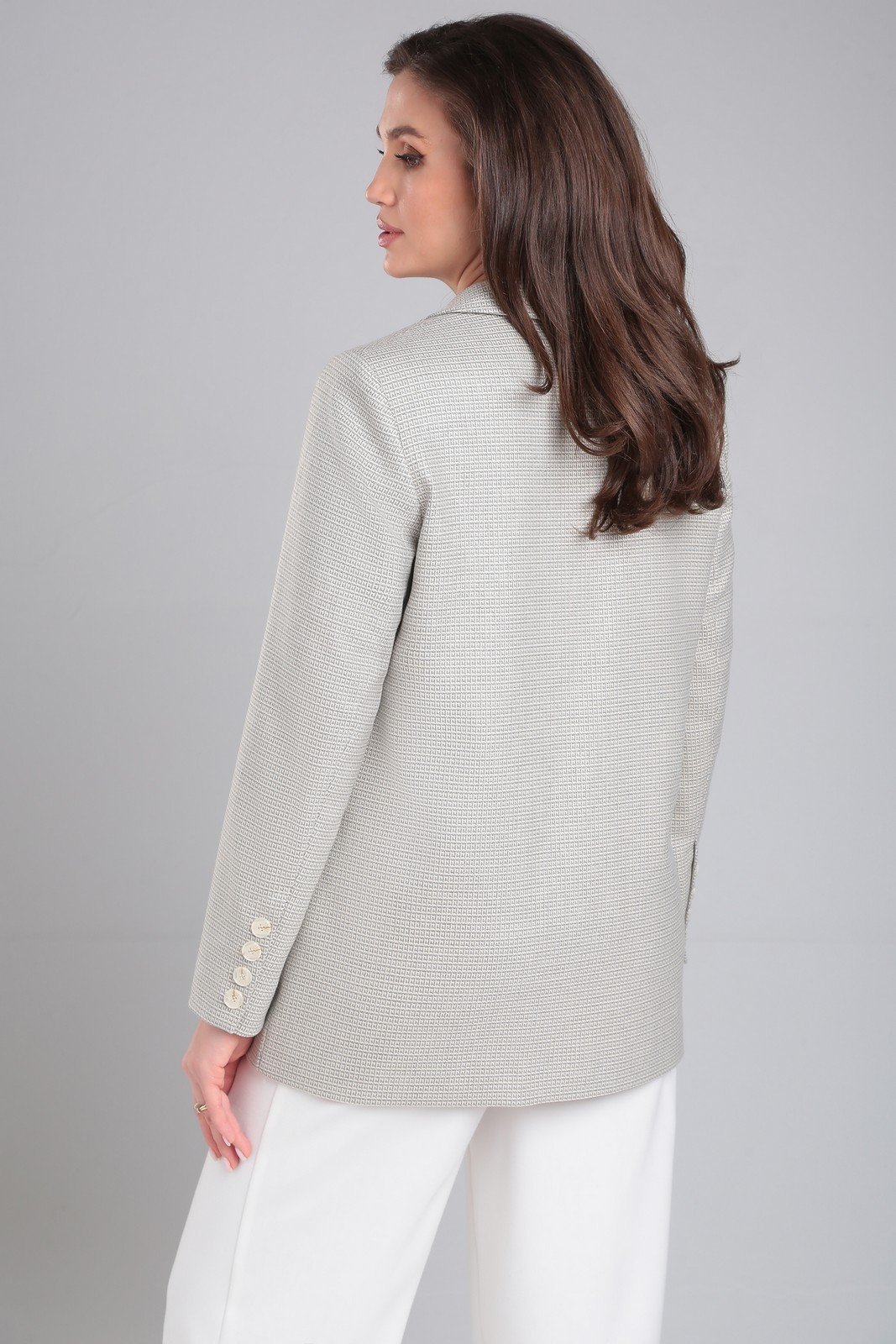 Жакет 11353 бежевая лапка LeNata купить в интернет магазине Велесмода